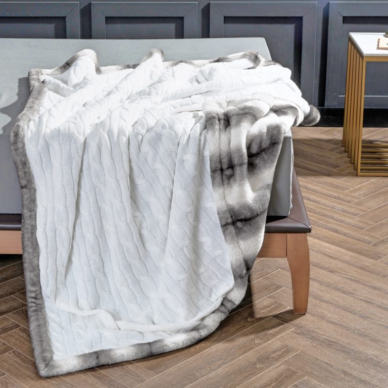 Wool Throw Blanket Geo Diamond Pattern Oversized Couch Throw Blanket ...