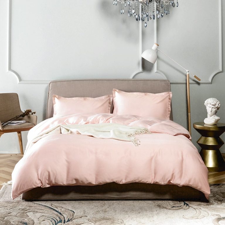 Solid Color Egyptian Cotton Luxury Bedding Set 400TC Long Staple Pima ...